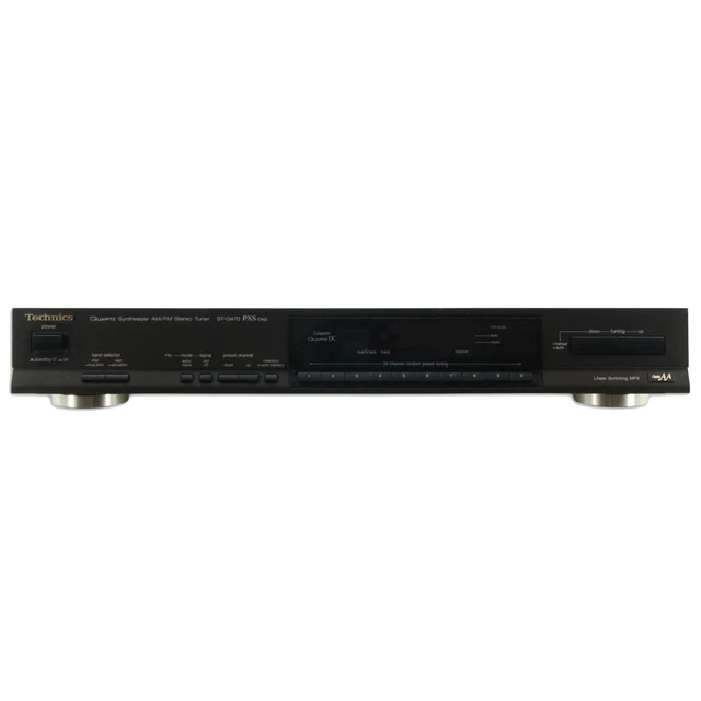 TECHNICS ST-G 470 AM/FM Stereo Tuner HiFi Quartz Synthesizer PXS Cap. MPX [G] EUR 79,90 ...
