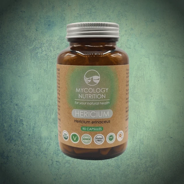 MYCOLOGY NUTRITION HERICIUM (Hericium Erinaceus) 90's EUR 47,71 - PicClick FR