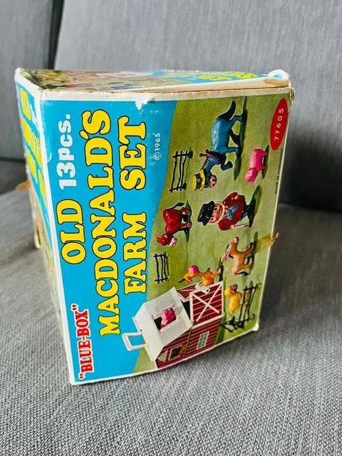 OLD MAC DONALD'S Farm Set Blue Box Fattoria del 1965 EUR 99,00 ...