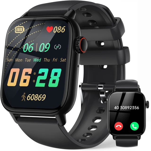 SMARTWATCH LLKBOHA - da uomo - risposta/effettua chiamate - smartwatch ...