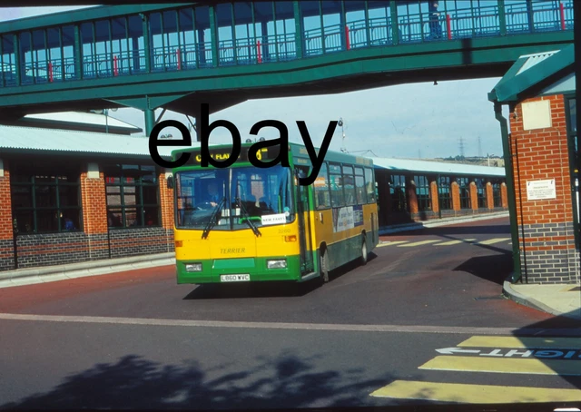 YORKSHIRE TERRIER VOLVO B6 Alexander Dash Sheffield bus colour slide £1 ...