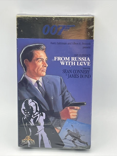 NEW SEALED VHS - From Russia With Love - Sean Connery James Bond 007 ...