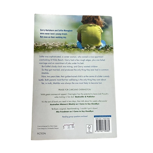 MATILDA IS MISSING by Caroline Overington Non-Fiction Paperback Custody ...