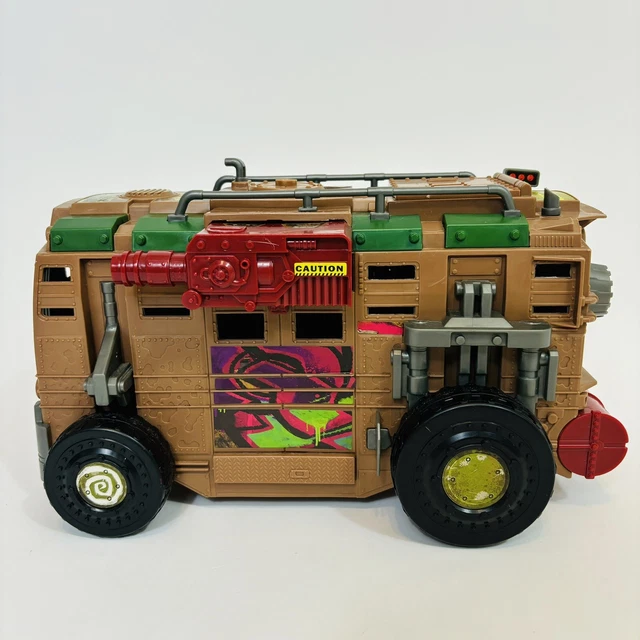PLAYMATES TEENAGE MUTANT Ninja Turtles Shellraiser Van TMNT Vehicle Toy ...