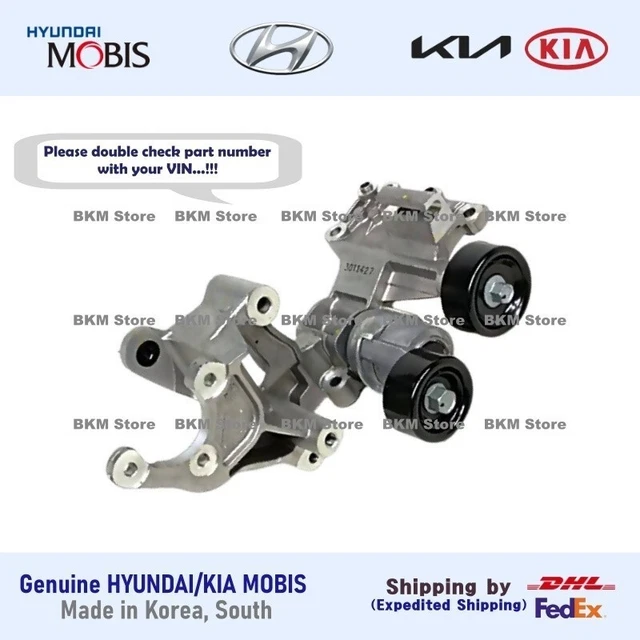 GENUINE 252802G105 TENSIONER Assy for Hyundai, Kia Motors 2010-2013 £99 ...