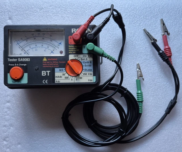 GPO / POST Office / BT Engineers Robin SA9083 Multimeter C/W Leads ...