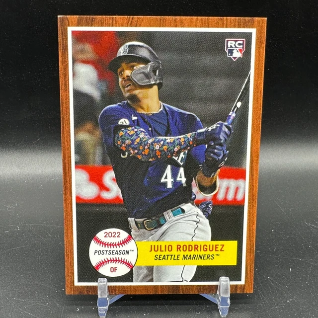 JULIO RODRIGUEZ ROOKIE 2022 Topps Throwback Thursday RC #125 Mariners ...