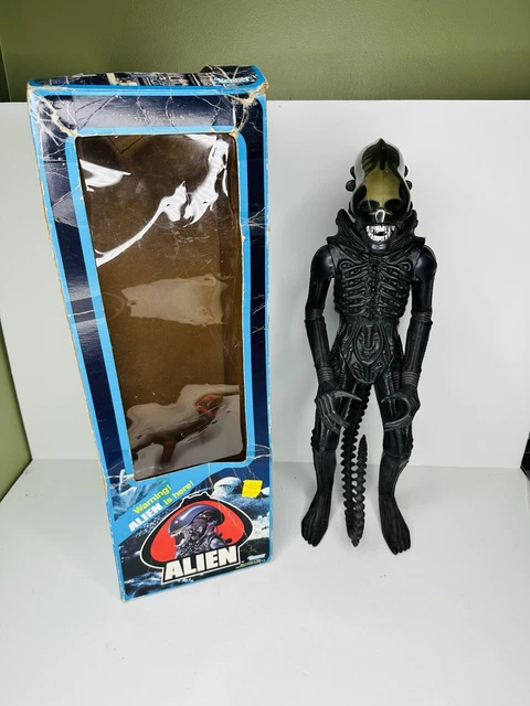 VINTAGE ALIEN KENNER 1979 Xenomorph Action Figure 18” With Dome Works ...