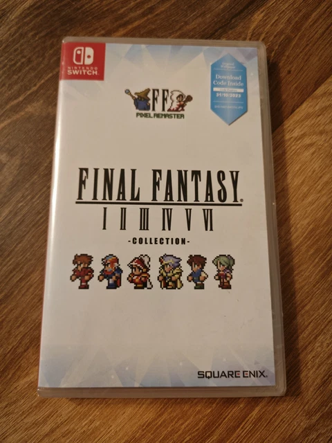 NINTENDO SWITCH FINAL Fantasy Collection I-II-III-IV-V-VI Pixel ...