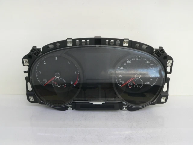 VOLKSWAGEN GOLF VII 5G Instrument Cluster Speedometer Tacho 5G0920860A ...