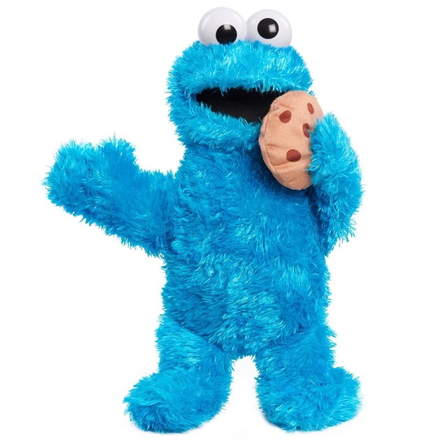 JUST PLAY PELUCHE Cookie Monster de Sesame Street de 34,3 cm de Haut ...