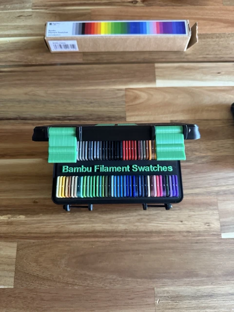BAMBU LAB FILAMENT Swatch Box + Swatches 2025 £20.99 - PicClick UK