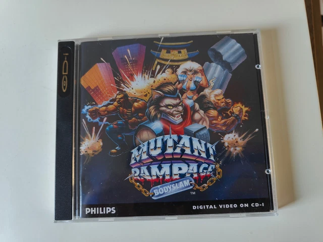 MUTANT RAMPAGE BODYSLAM Philips Cd-i CDi Video Game EUR 49,00 - PicClick FR