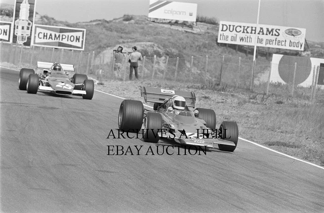 FERRARI F1 CAR 1970 Dutch Grand Prix Zandvoort John Miles Jacky Ickx ...