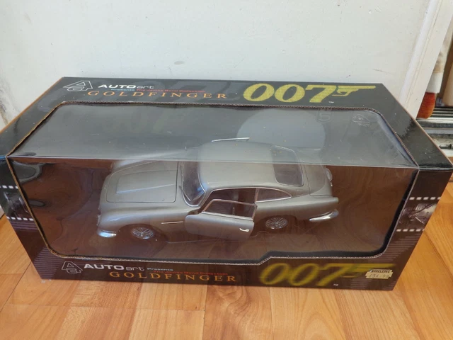 RARE AUTOART 1/18 Aston Martin Db5 Goldfinger James Bond 007 Car 70020 ...