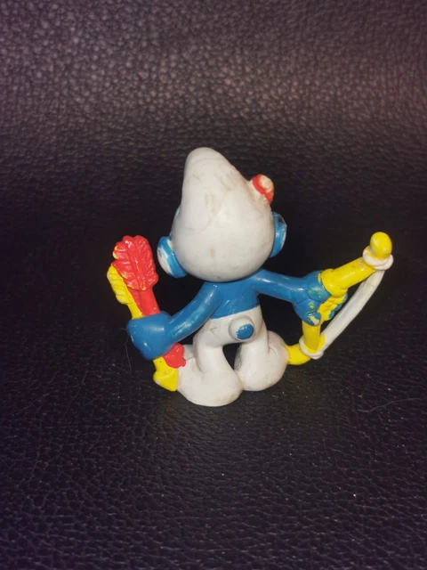 20102 BOGENSCHÜTZE SCHLUMPF Bogen senkrecht smurf archer mold variant ...