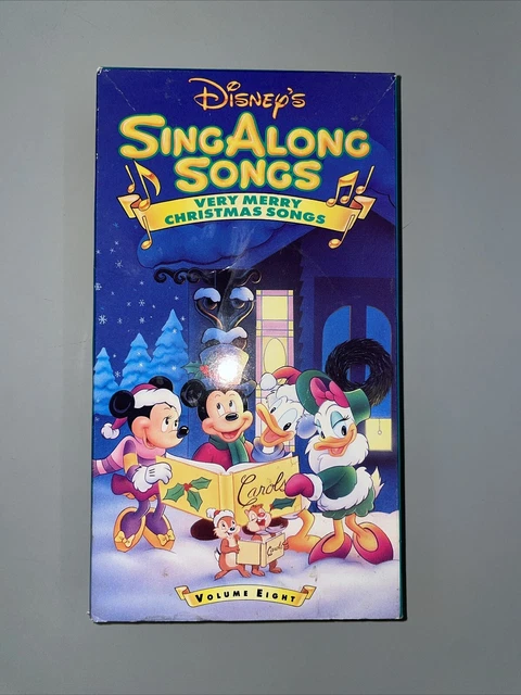 DISNEY’S SING ALONG Songs VHS Very Merry Christmas Songs Vol. 8 £5.77 ...