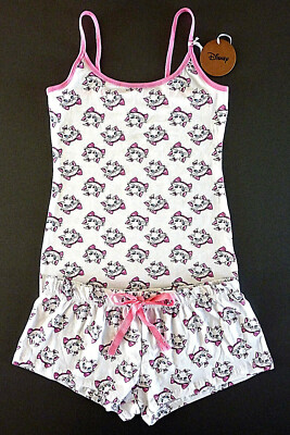 DISNEY ARISTOCATS WOMEN'S Pyjamas Shorty XS 32 Pyjama Short Cat Marie ...