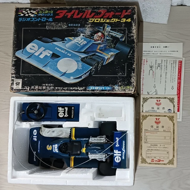 WORKING NIKKO TYRRELL Ford Project 34 N-7200 Radio Control Elf Ultra ...