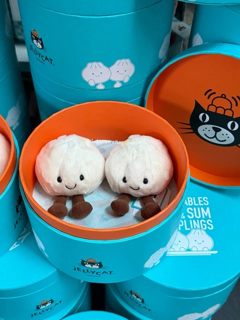 JELLYCAT SHANGHAI EXCLUSIVE Yum and Sum Dumplings. Brand new with tag ...