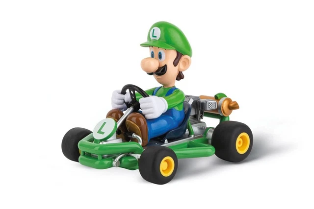 SUPER MARIO KART RC remote-controlled Car 1/18 2.4GHz Pipe Kart Luigi ...