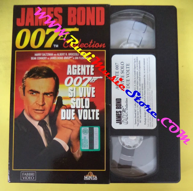 VHS FILM CARTONATA JAMES BOND 007 SI VIVE SOLO DUE VOLTE 1996 FABBRI(F30)*no*dvd EUR 2,99 ...