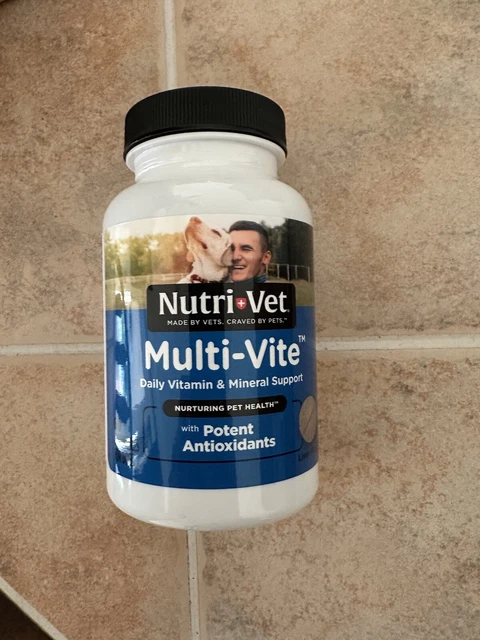NUTRI-VET MULTI-VITE CHEWABLE Tablets Multivitamin For Dogs EUR 16,88 ...