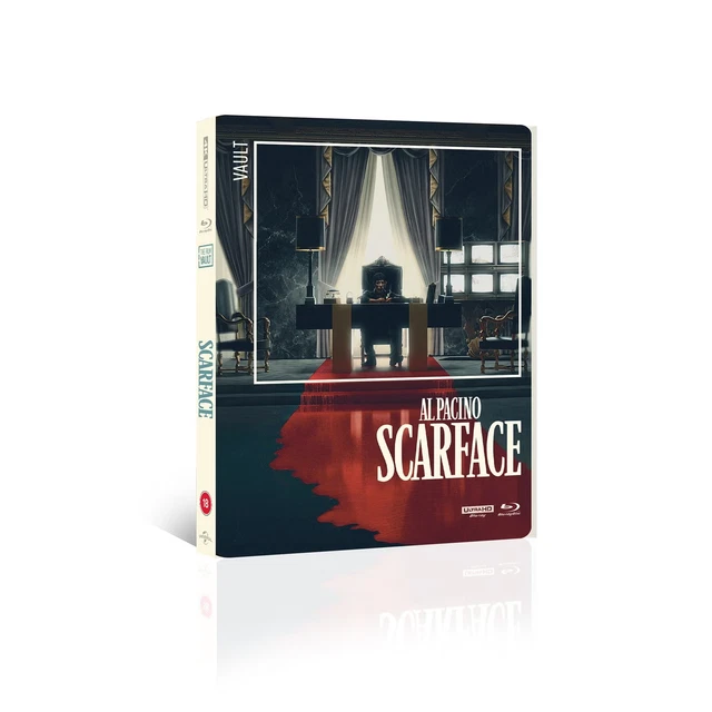 SCARFACE - THE Film Vault Range Steelbook 4K Ultra HD 1983 - Minor ...