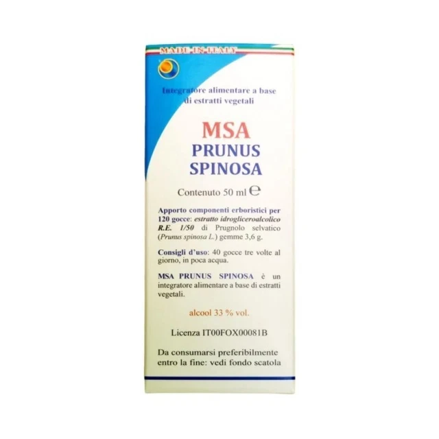 HERBOPLANET MSA PRUNUS Spinosa - Wellness Supplement 50 Ml EUR 24,60 ...
