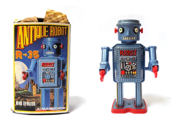 OROLOGIO A CARICA da lavoro 1984 MASUDAYA R35 in scatola 4" ROBOT ...