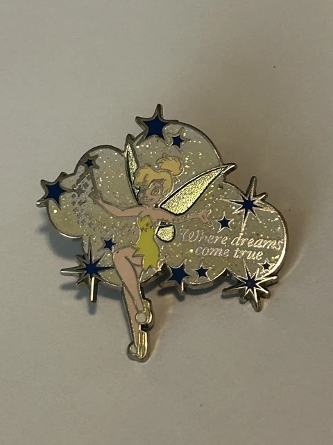 DISNEY PARKS TRADING Pin Tinkerbell Exclusive Pixie Dust Where Dreams ...