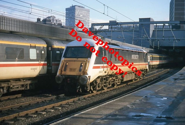 ORIGINAL 35MM Slide Diesel/Steam Train/Railway 89001 "Avocet" @ Leeds ...