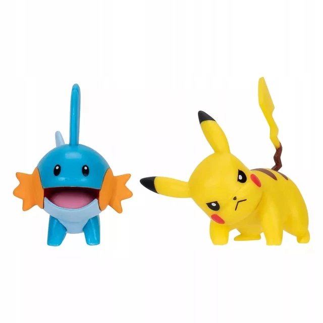 JAS POKEMON 2PACK MUDKIP PIKACHU Jazwares £8.81 - PicClick UK
