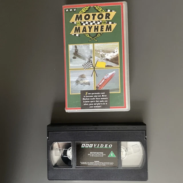 VINTAGE BBC MOTOR Mayhem Rally Cars VHS 1992: Rally Cross Crashes ...