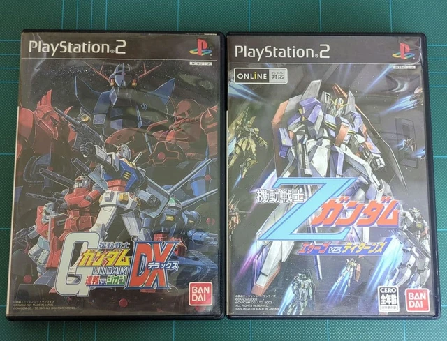 GUNDAM FEDERATION VS Zeon & AEUG vs Titans PS2 Games Case & Manual ...