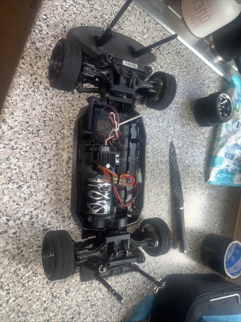 HPI E10 DRIFT 4WD RC Car Chassis and Servo £19.19 - PicClick UK