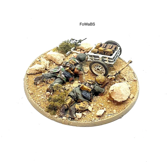 28MM BOLT ACTION WW2 Fallschirmjager Anti Tank Rifle Team painted by ...