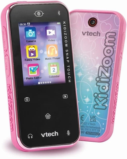 VTECH KIDIZOOM SNAP Touch Pink, Device for Kids with 5MP Camera,Take ...