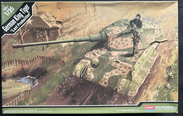 ACADEMY 13229. 1/35 German King Tiger "Last Production" £13.47 ...