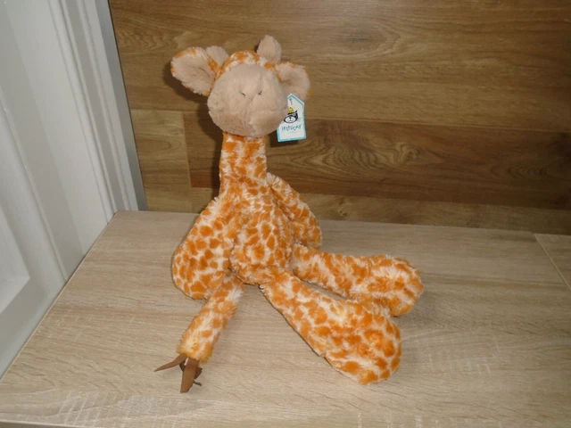 NWT JELLYCAT MERRYDAY GIRAFFE BABY SOFT TOY COMFORTER 40cm £29.99 ...