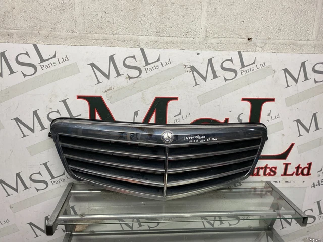 GENUINE MERCEDES BENZ W212 E Class Front Bonnet Bumper Grille ...