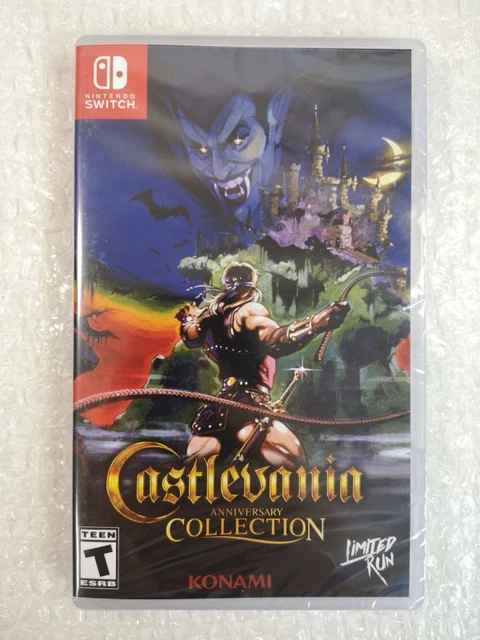CASTLEVANIA ANNIVERSARY COLLECTION Switch Usa New (Limited Run Games ...