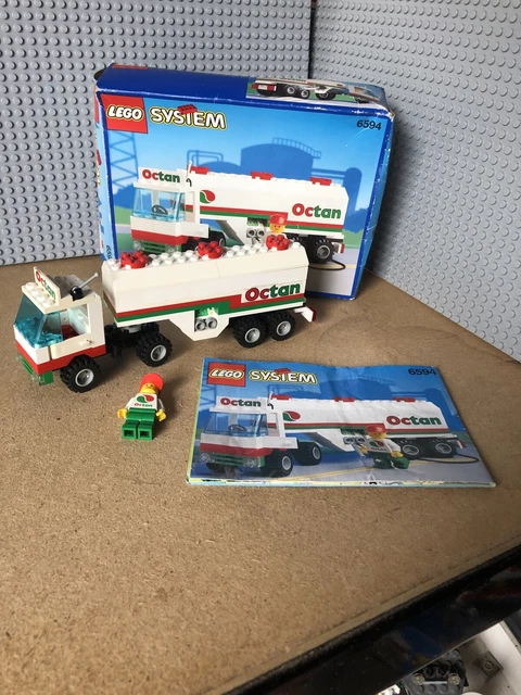 LEGO SYSTEM TOWN Set 6594 Octan Gas Tanker W/ Instructions And Box ...