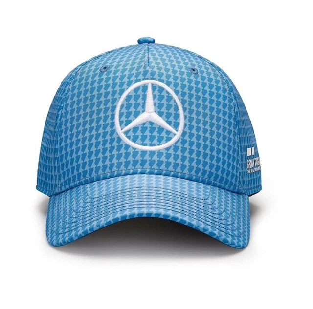 MERCEDES CAP- AMG Petronas F1 2023 Lewis Hamilton Baseball Hat (Blue) £ ...