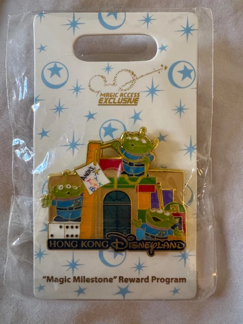 DISNEY HONG KONG Disneyland Exclusive Toy Story Alien Pin Magic ...
