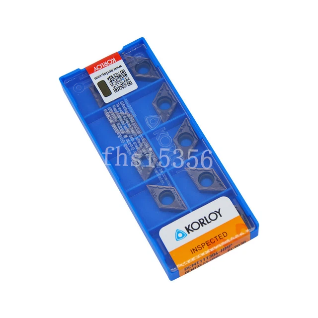 DCMT11T304-HMP PC9030 DCMT32,51-HMP PC9030 KORLOY inserts en carbure 10 pièces EUR 22,14 ...