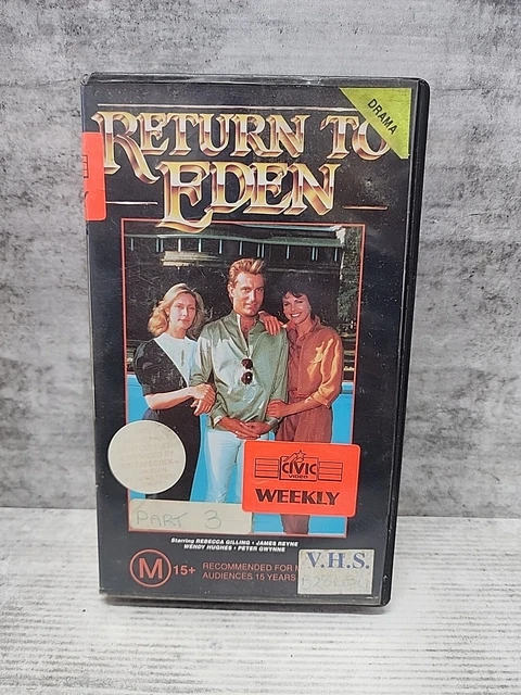 RETURN TO EDEN Part 3 VHS Movie Video Cassette Tape Australian Rainbow ...