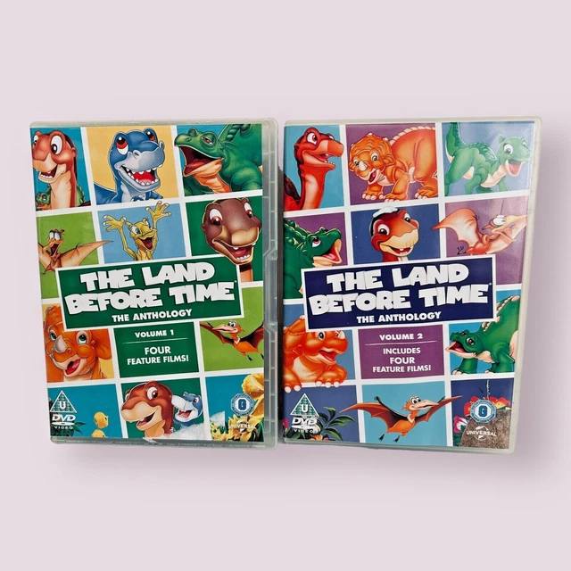 The Land Before Time The Anthology Volumes 1 And 2 Dvd Boxsets R2 Region 2 £1749 Picclick Uk
