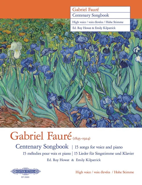 ROY HOWAT GABRIEL Fauré Gabriel Fauré Centenary Songbook (High Voice ...