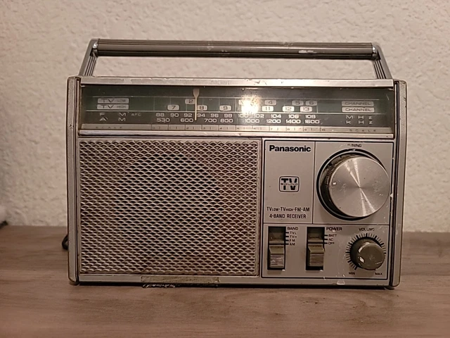 VINTAGE PANASONIC AM/FM 4-Band Receiver Model# RF-1070D $28.00 - PicClick